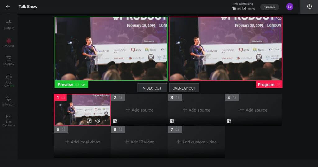 Multi-Camera Live Streaming with Multiple Cameras or Phones
