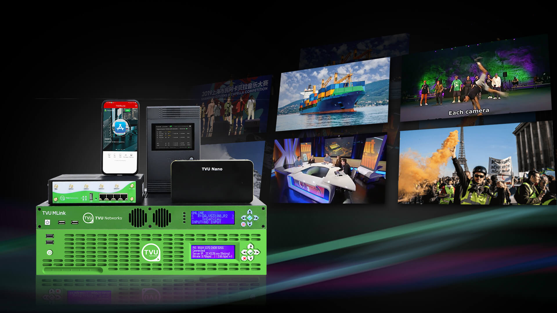 Generating High-Speed Internet Access For Emergency Response - TVU Networks