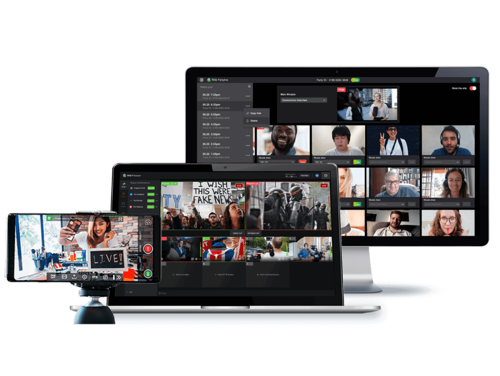 Multi-Camera Production & Cloud Virtualization - TVU Networks