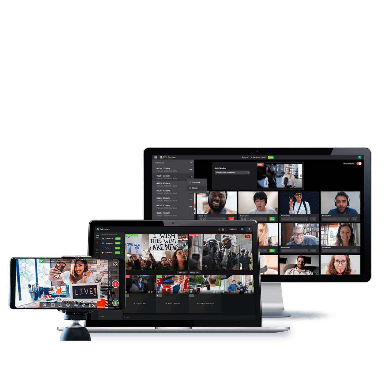 Multi-Camera production With Cloud Virtualization - TVU Networks