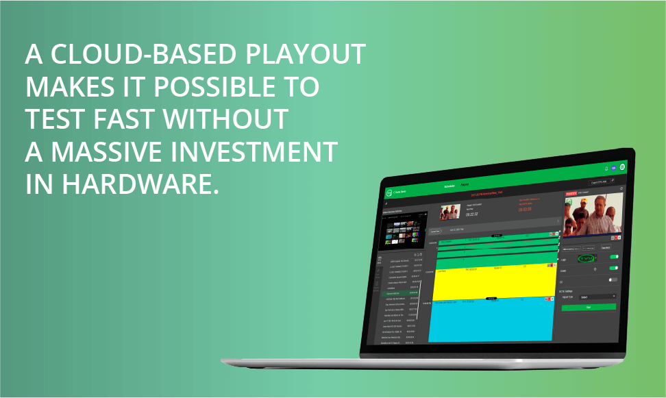 Playout software vs cloud based playout