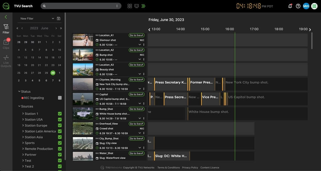 AI-Powered Content Creation for Live Broadcast | TVU and AWS